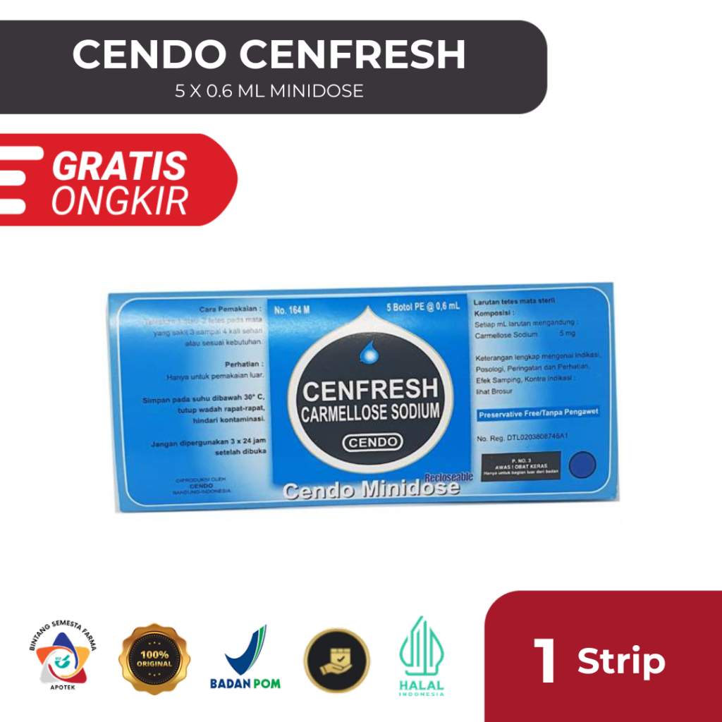 Jual Cendo CENFRESH Minidose 5`s | Shopee Indonesia