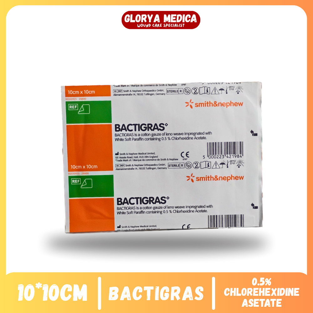 Jual Bactigras 10cmx10cm / Bactigras 10x10 / Kasa Sterile Mencegah ...