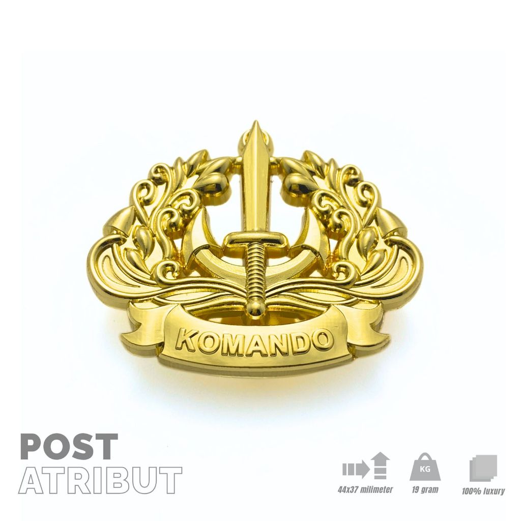 Jual LUXURY BREVET DIKO KOMANDO TNI AL/ BREVET DIKO LUXURY/ BREVET ...