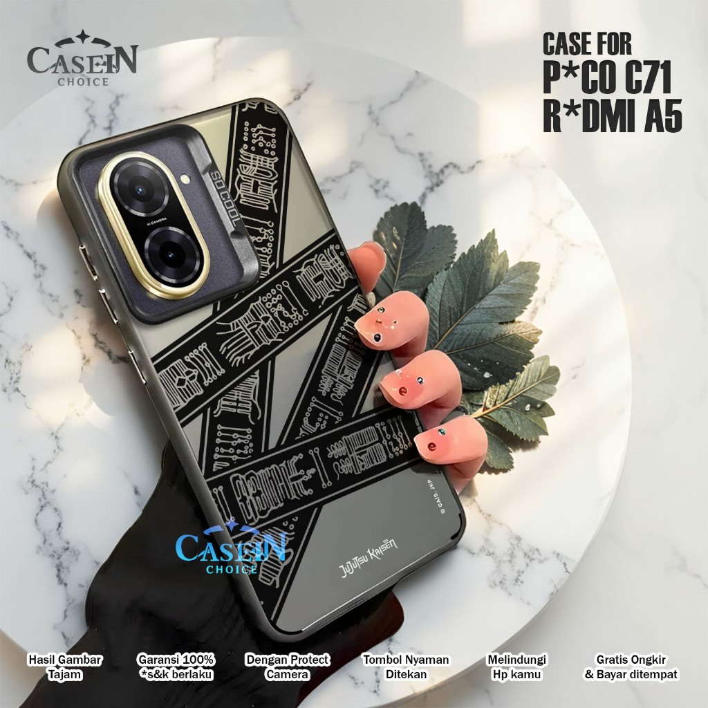 Jual Case Poco C71 / Redmi A5 Casing XIAOMI POCO Premium Matte Hard ...