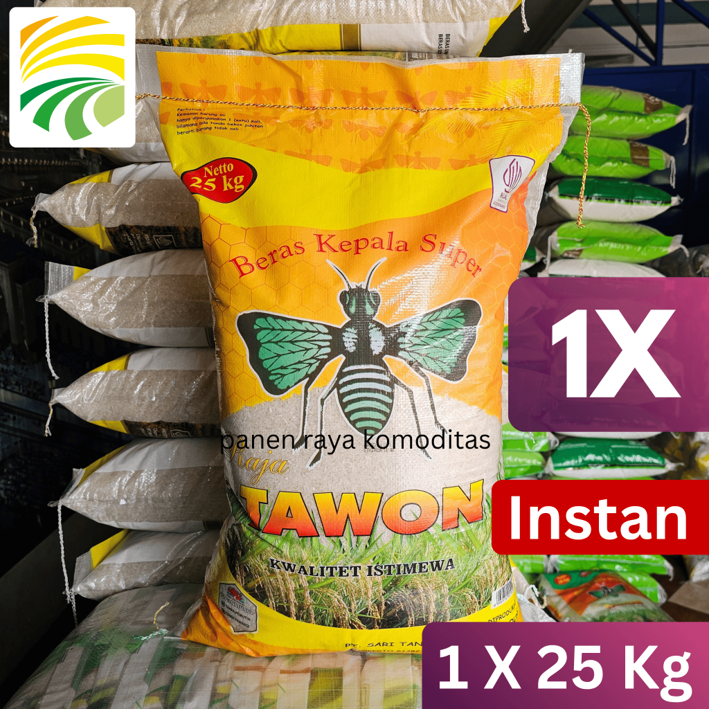 Jual Beras Premium Tawon Kuning 25 Kg x 1 | Shopee Indonesia