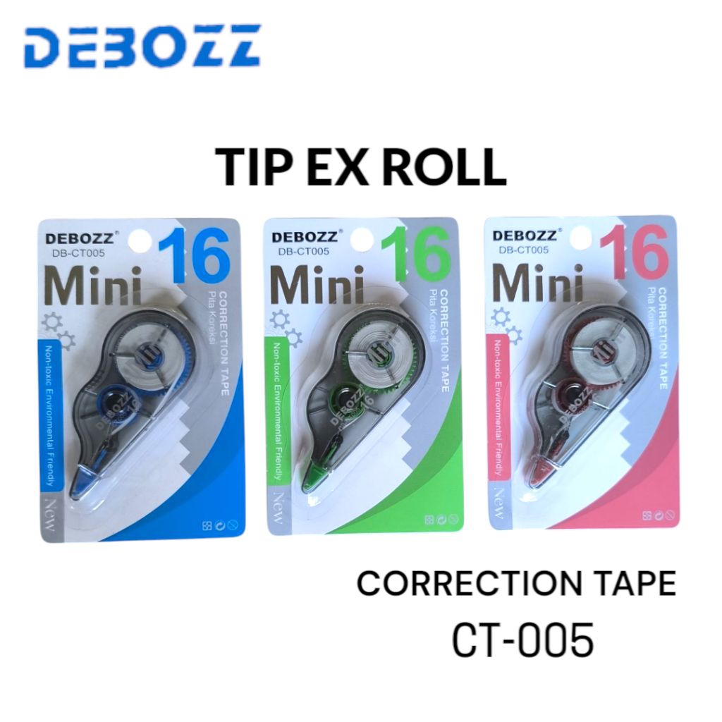 Jual CORRECTION TAPE DEBOZZ MINI CT-005 (PCS) | Shopee Indonesia