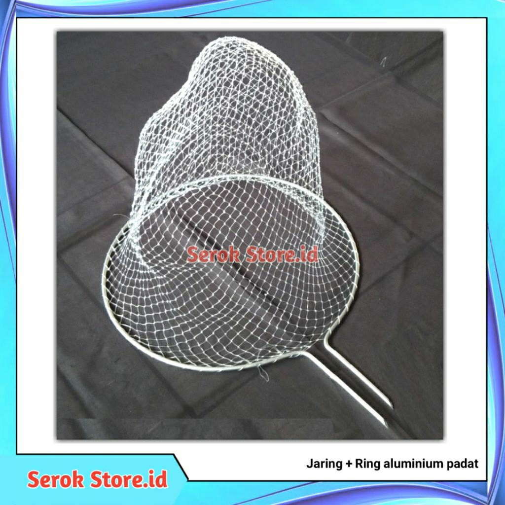 Jual jaring serok senar siap pakai / jaring serokan udang dan cumi ...