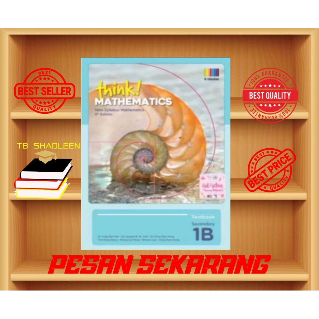 Jual BUKU PELAJARAN THINK MATHEMATICS 1B | Shopee Indonesia