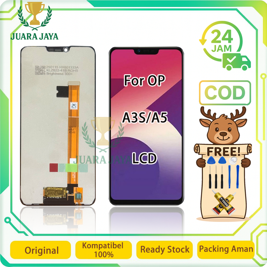 Jual ASUGAR Lcd For OPPO A3S/A5/C1/RM2 Universal Fullsett Touchscreen ...