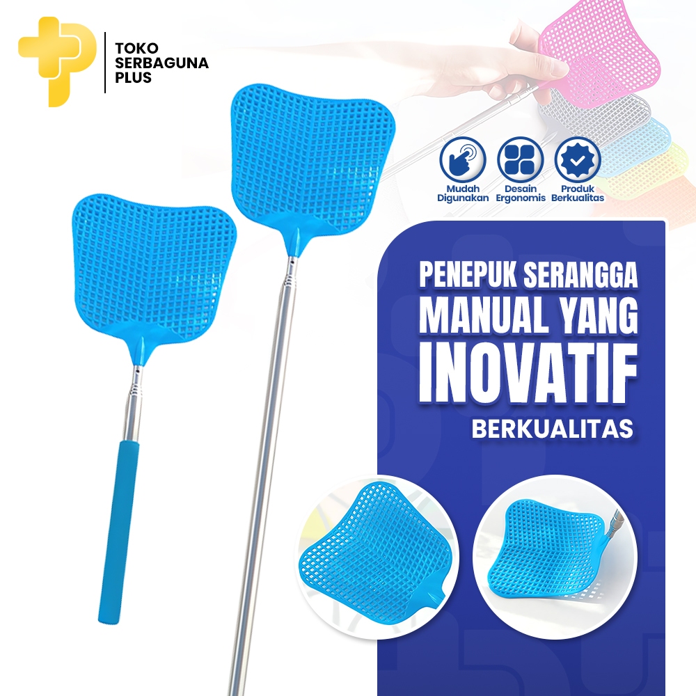 Jual Alat Pemukul Lalat Tepukan Serangga Fly Trap Swatter Teleskopik ...