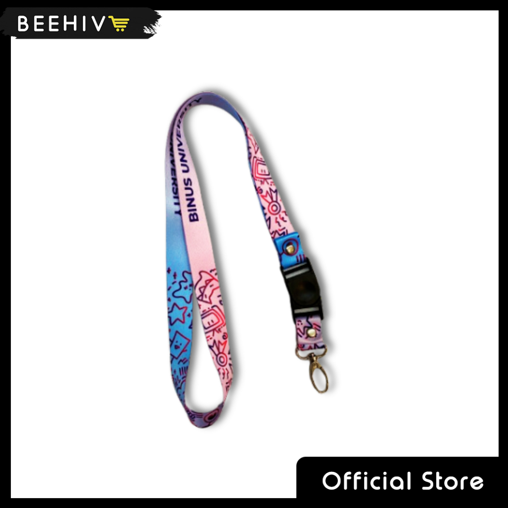 Jual Beehive Binus - BINUS Lanyard Design - ID Card | Shopee Indonesia