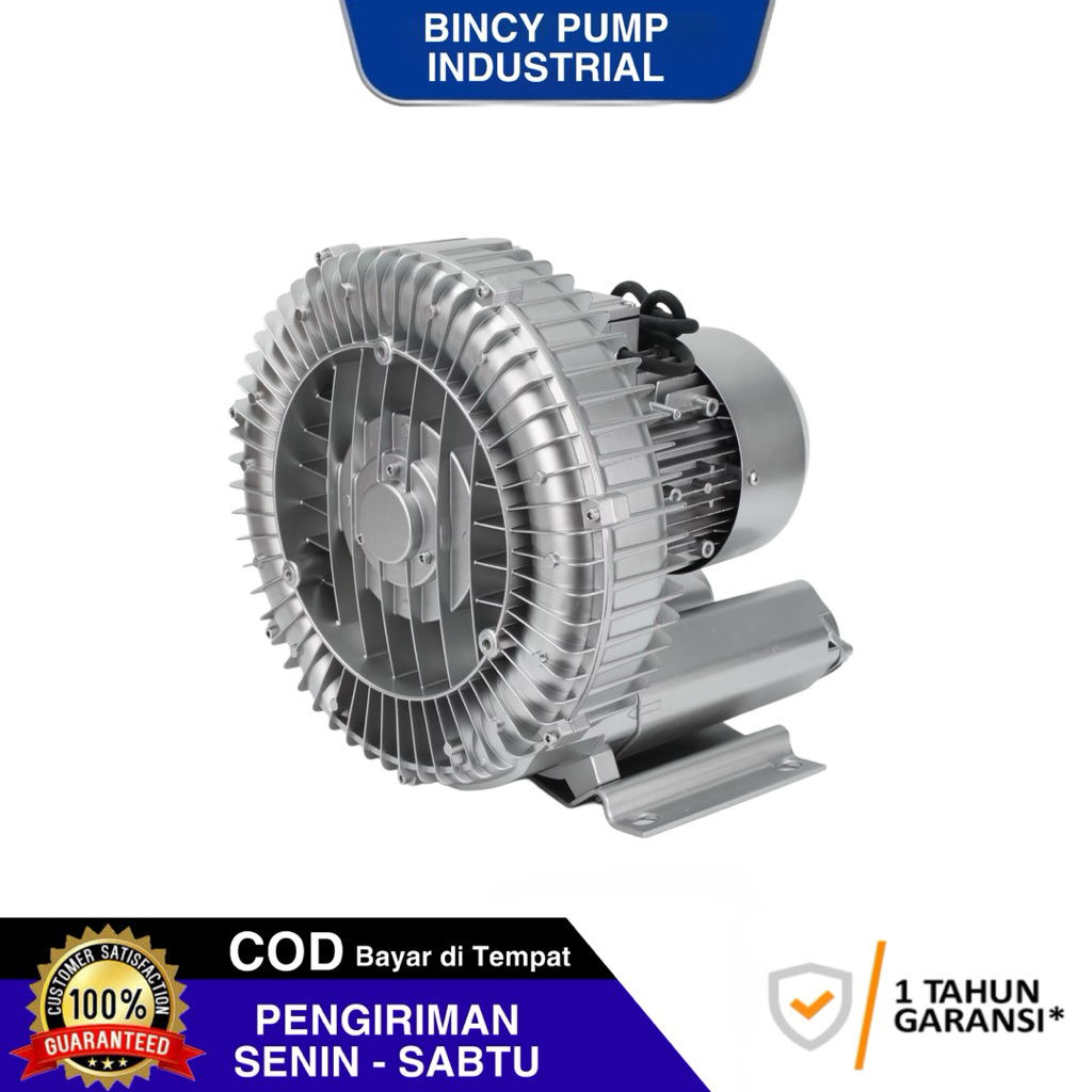 Jual Ring Blower Tambak udang Rotor HB-370 1phase 370Watt | Shopee ...