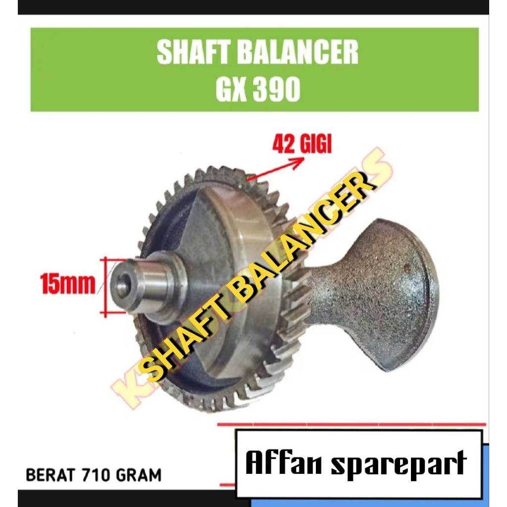 Jual GX 390 SHAFT BALANCER SHAFT MESIN ENGINE HONDA TIPE GX 390 MESIN ...