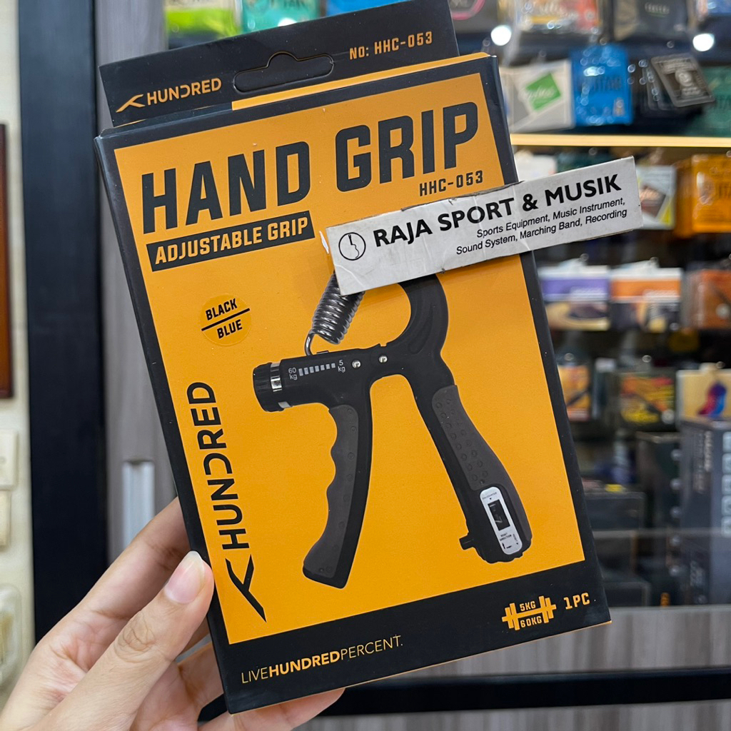 Jual HAND GRIP - ADJUSTABLE 5 - 60 KG HUNDRED ORIGINAL + COUNTER ...