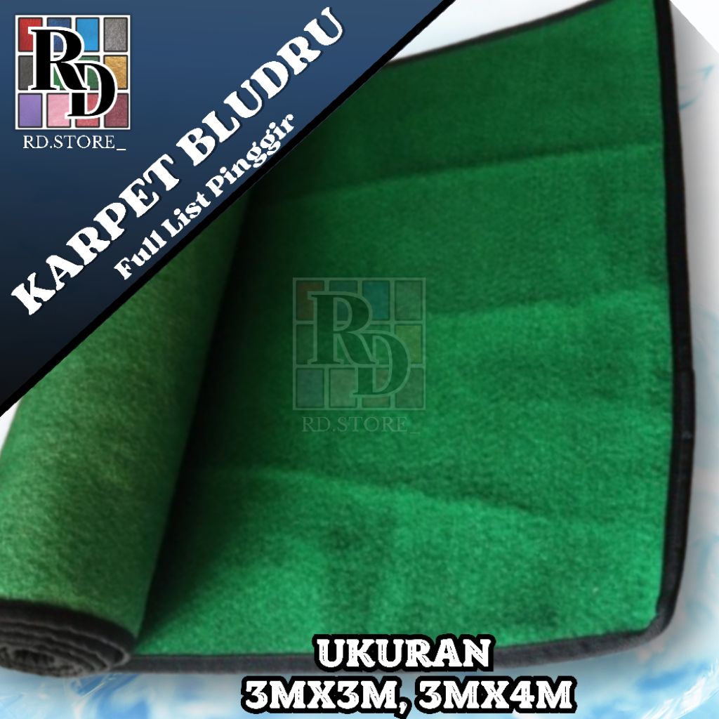 Jual KARPET BLUDRU || UK 3MX3M, 3MX4M || BANYAK WARNA || FULL LIST ...