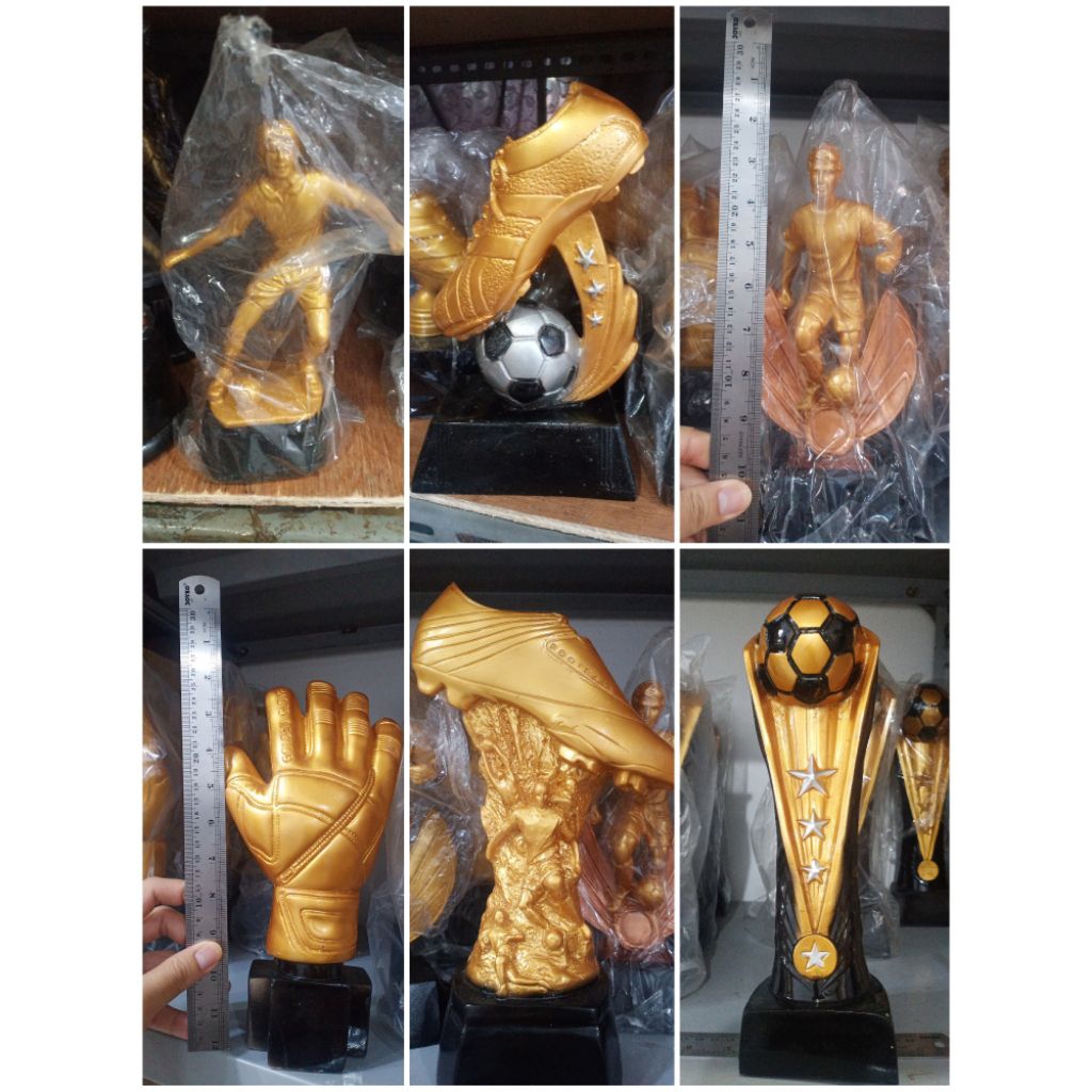 Jual PIALA BEST PLAYER TOP SCORE KIPER BOLA FUTSAL | Shopee Indonesia