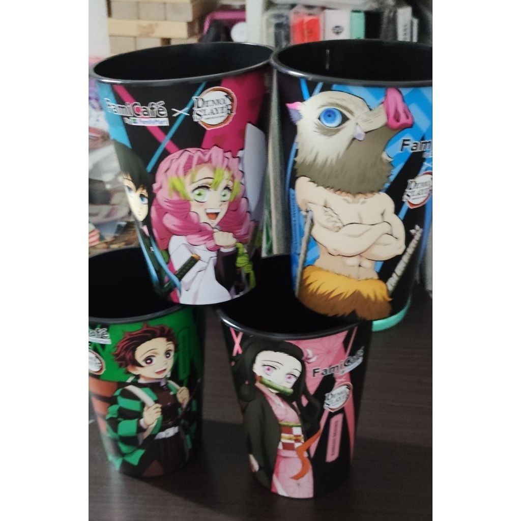 Jual Family Mart Demon Slayer collectible cups Kamado Tanjiro Kamado ...