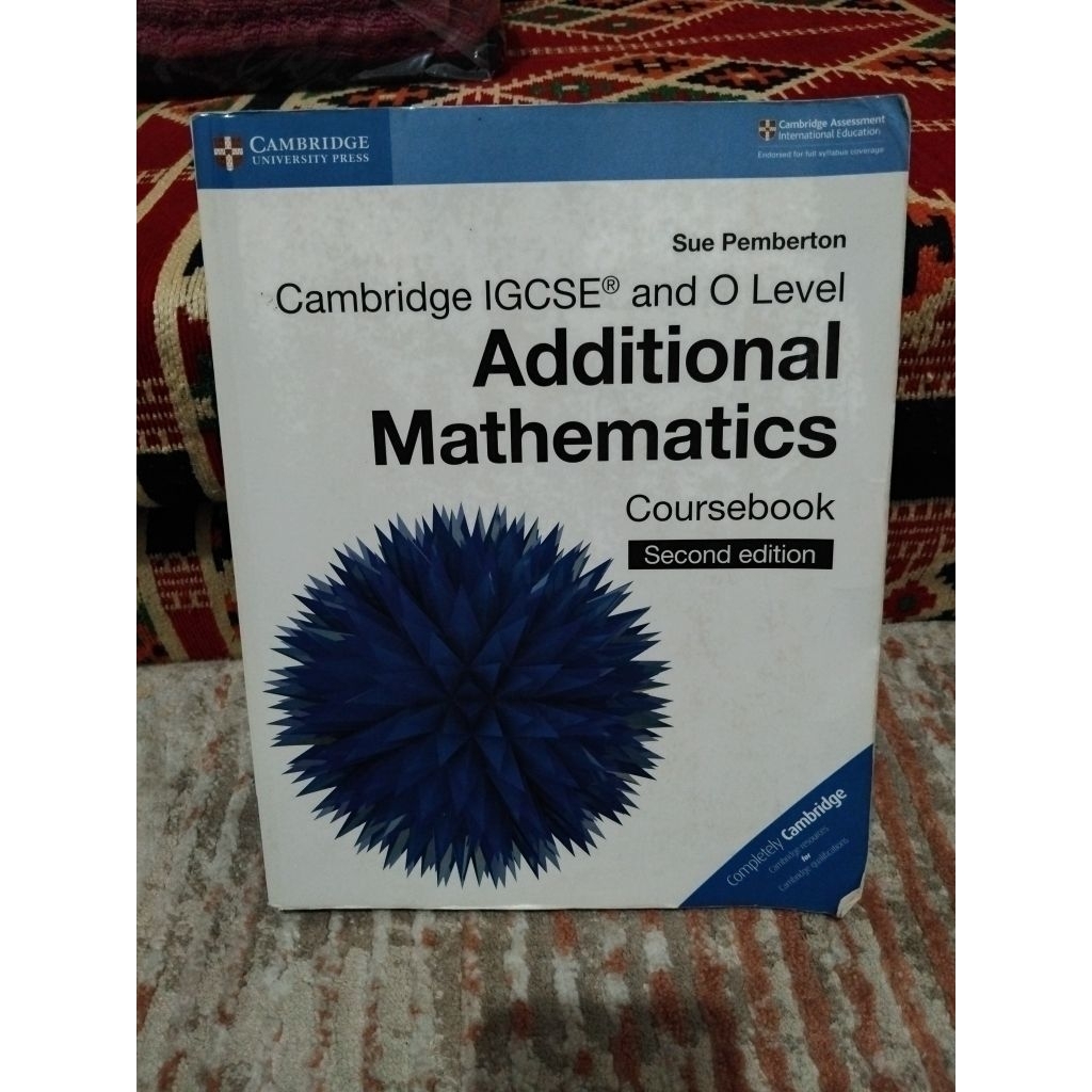 Jual ADDITIONAL MATHEMATICS COURSEBOOK/CAMBRIDGE IGCSE AND O LEVEL ...