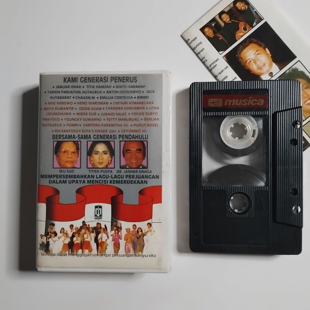 Jual Kaset Pita Kami Generasi Penerus Titik Hamzah Tarida Hutauruk ...