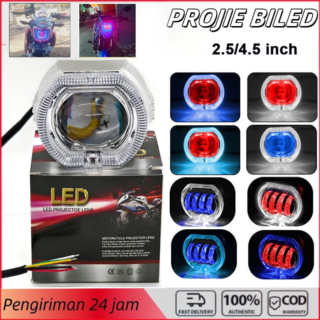 Jual lampu biled mobil/lampu biled 2.5 inch/lampu projie biled 4,5 inch ...
