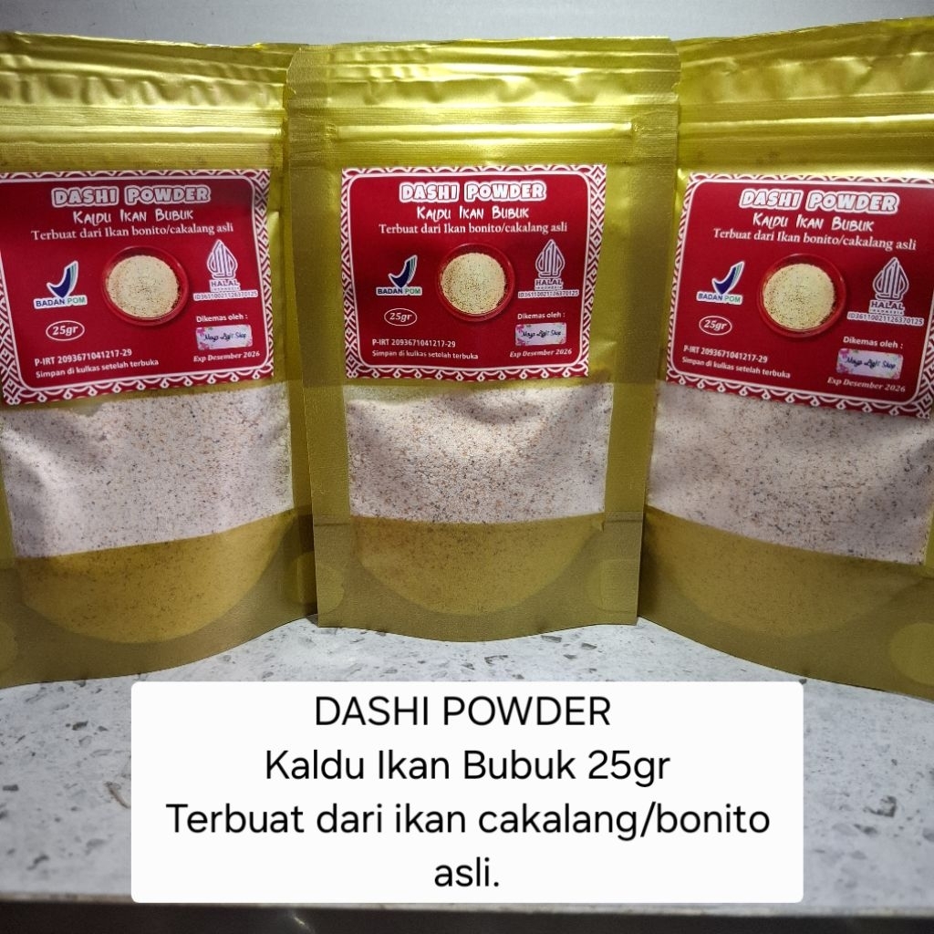 Jual Sale Kaldu ikan 25gr katsuodashi powder kaldu ramen bumbu miso ...