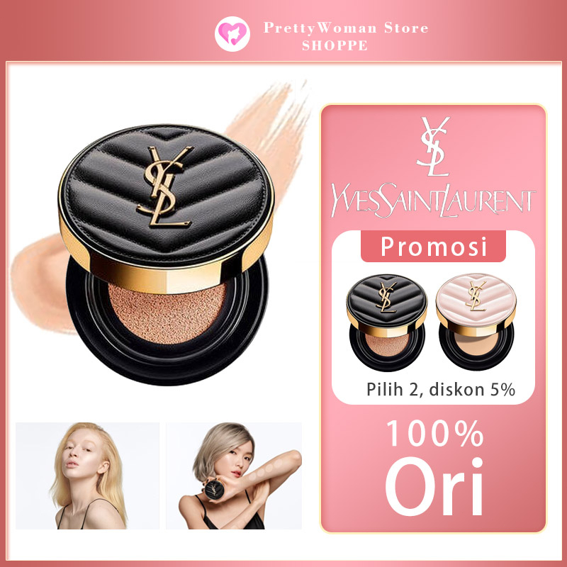 Jual YSL New Cushion Le Cushion Encre De Peau YSL Luminous Matte ...
