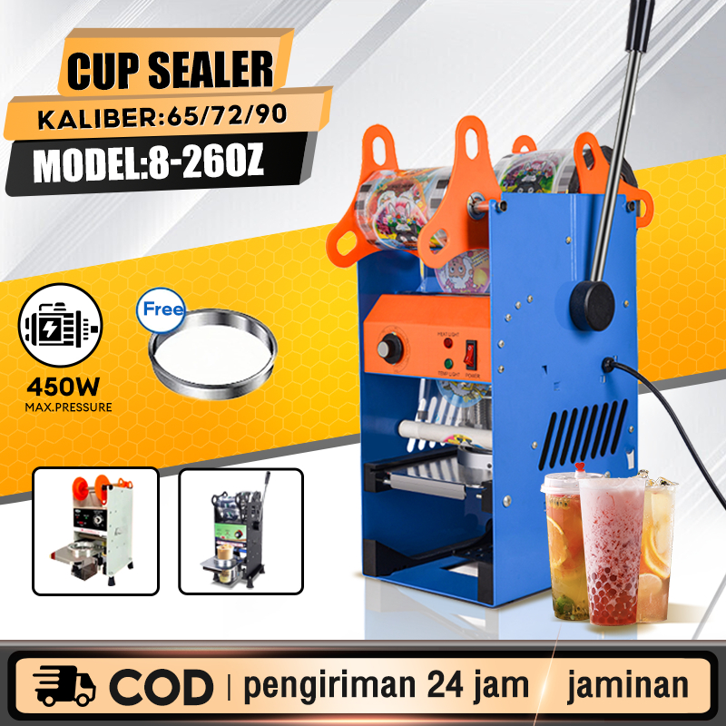 Jual REAIM Cup Sealer Semua Ukuran Cup 8 - 26 Oz Mesin Cup Sealer ...
