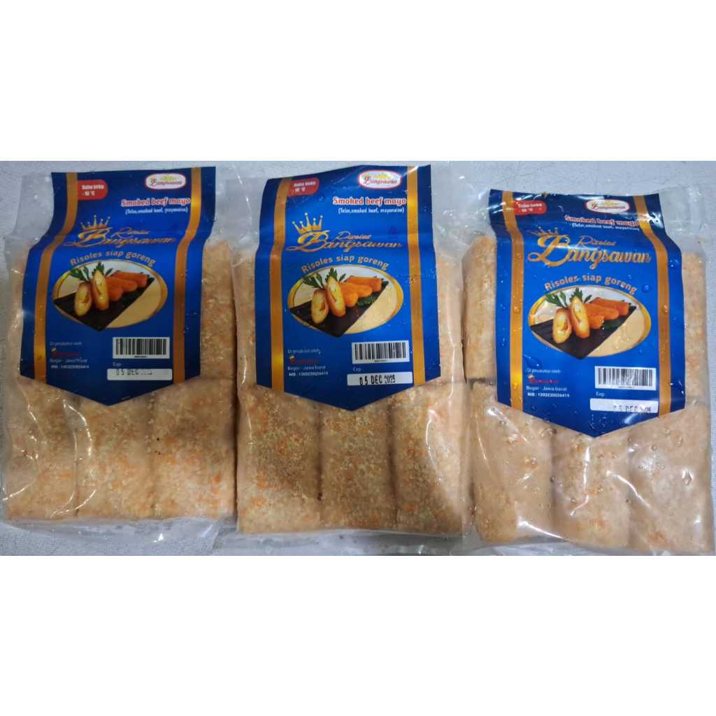 Jual Smoked beef mayo dan mentai Bangsawan isi 6 | Shopee Indonesia