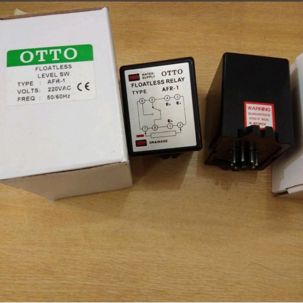 Jual FLOATLESS LEVEL SWITCH AFR-1 OTTO / Wlc 8kaki / water supply afr ...