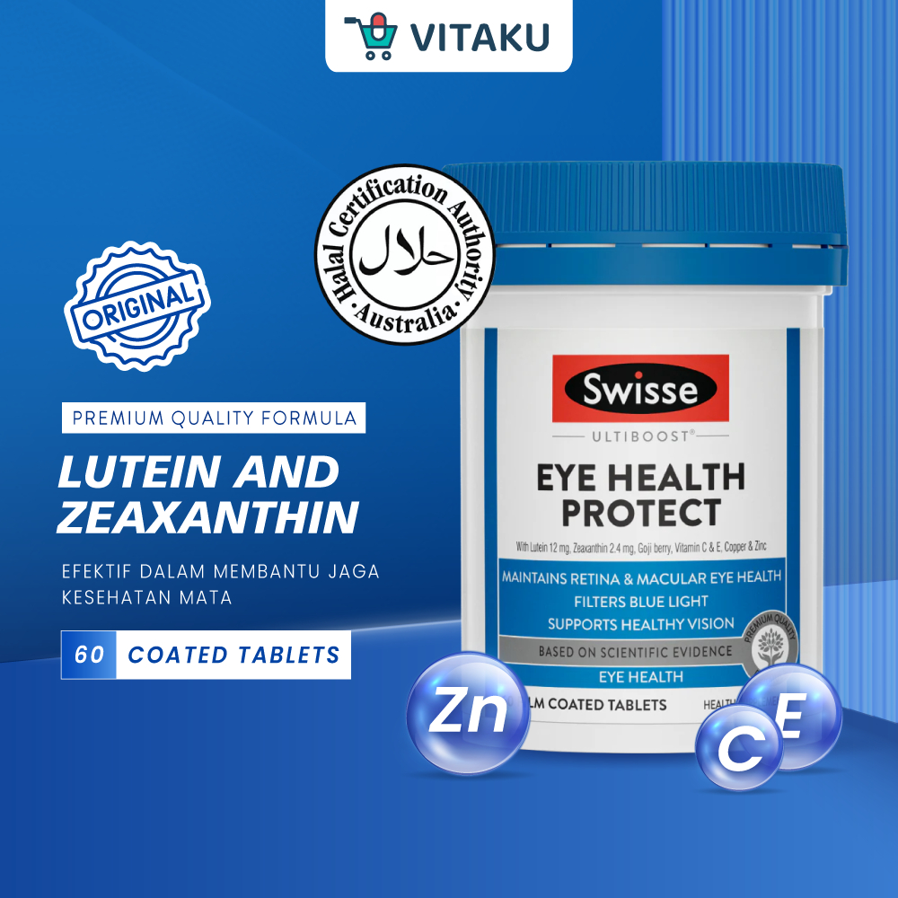 Jual Swisse Eye Health Protect 60 Tablets - Made In Australia | Shopee ...