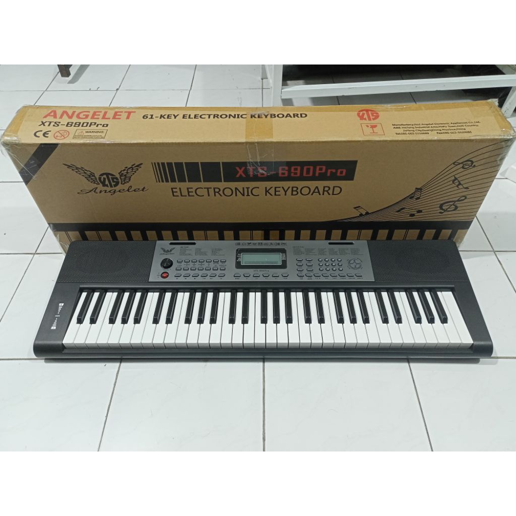 Jual Harga promo terdahsyat murah Keyboard pemula Angelet XTS 690 pro ...