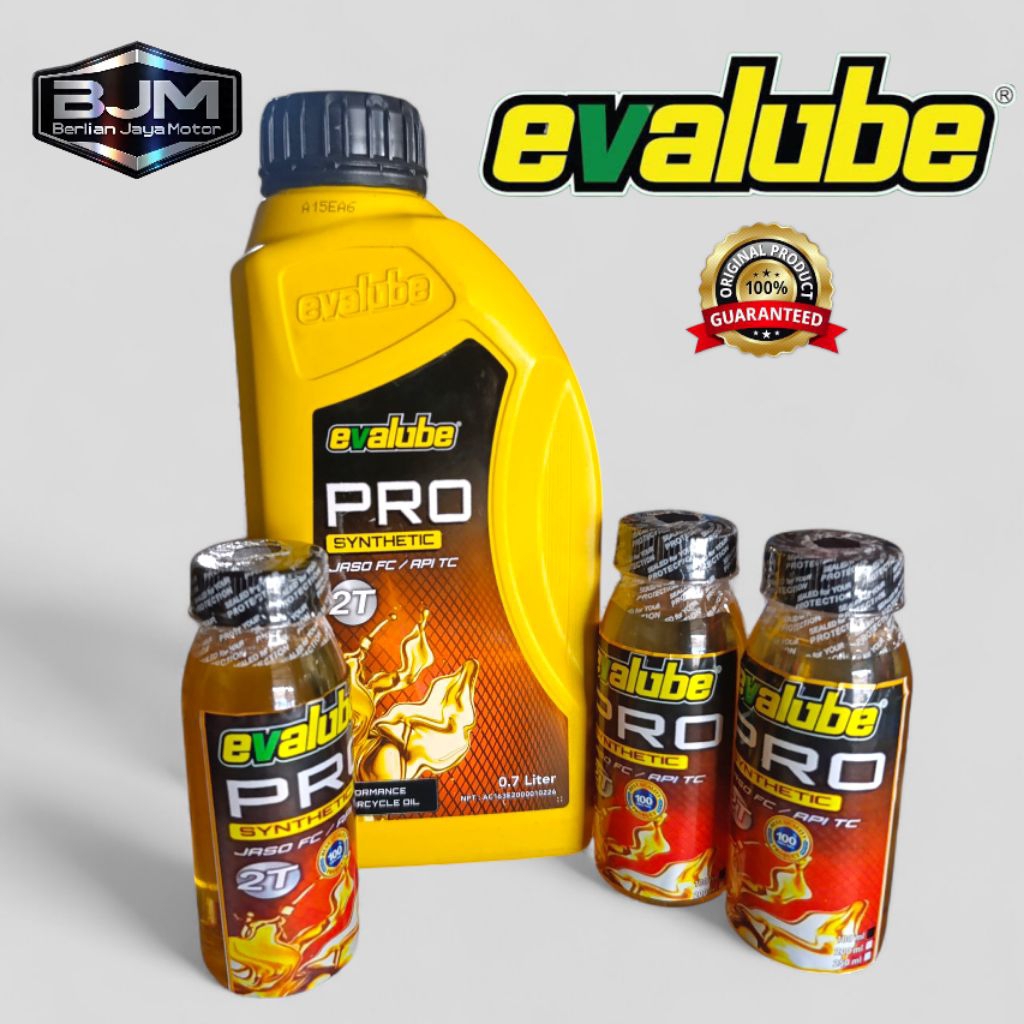 Jual Oli Samping Evalube Pro 2Tak Repack Kemasan 100ml (Original Asli ...