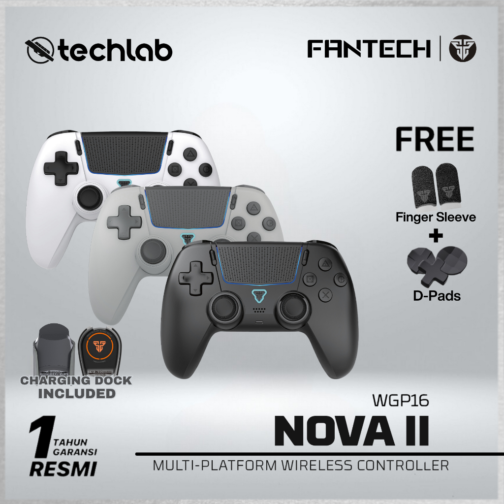 Jual Fantech WGP16 / WGP-16 Nova Wireless Gamepad Hall Effect Multi ...