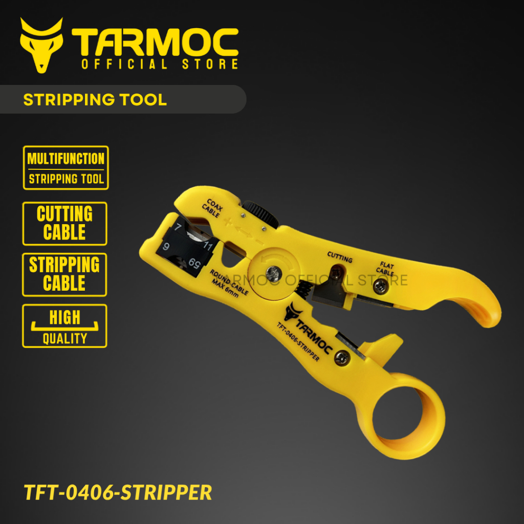 Jual Tarmoc TFT-0406-STRIPPER | Rotary Cable Stripper Cutter Tool Alat ...