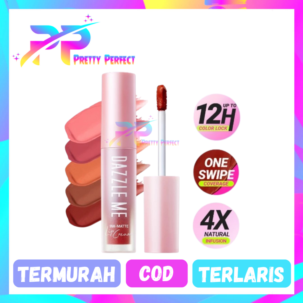 Jual Dazzle Me Lip Cream Terlengkap & Harga Terbaru Juni 2026 | Shopee ...