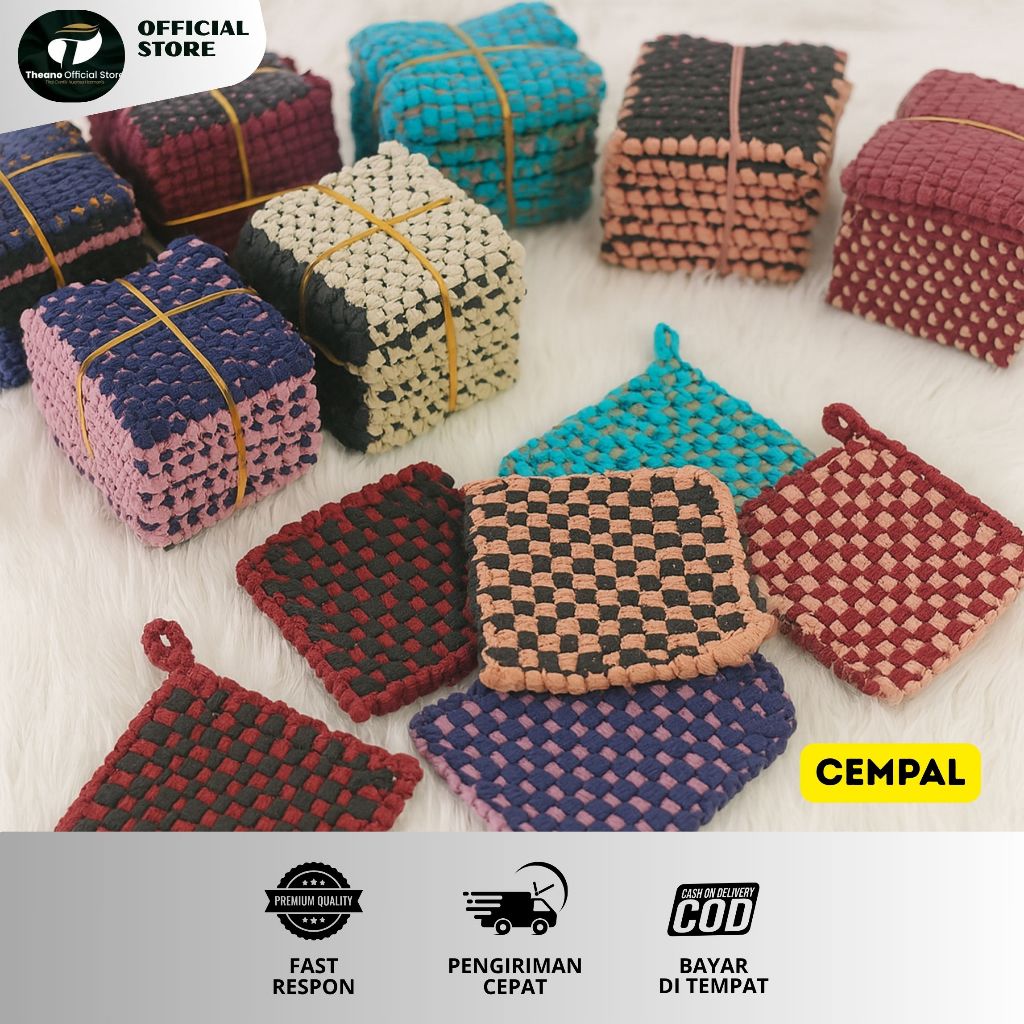 Jual Theano - PAKET 10PCS CEMPAL ANYAM TEBAL DAN TAHAN PANAS | Shopee ...