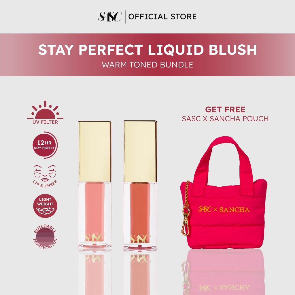 Jual SASC Stay Perfect Liquid Blush - Warm Toned Bundle (Girl Next Door ...