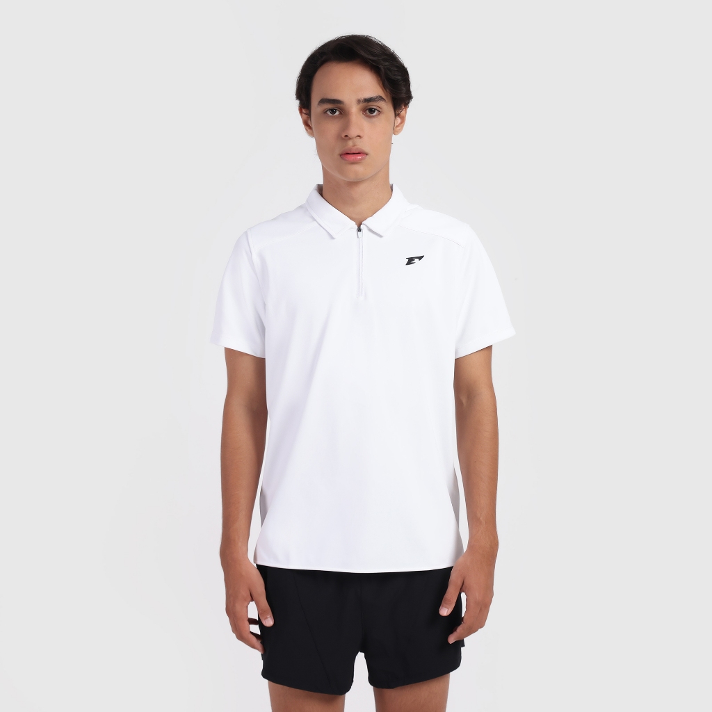 Jual Erspo 2025 Polo Shirt Zipper Classic Broken White | Shopee Indonesia