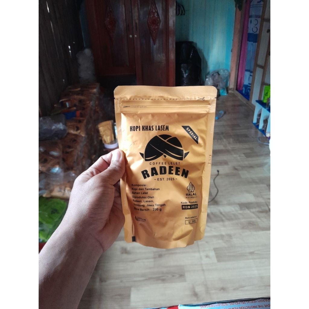 Jual 1KG KOPI RADEEN LELET LASEM MURAH HITAM PEKAT LEMBUT HALUS ROBUSTA ...