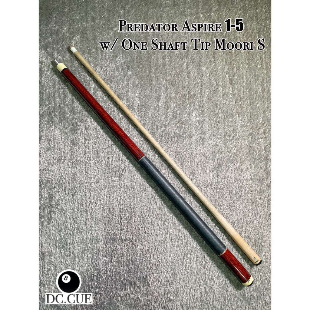 Jual Predator Aspire 1-5 w/ One Shaft 12.5mm Tip Moori S - Well Used ...