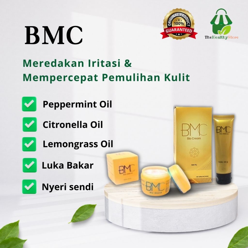 Jual BMC Cream Herbal Multifungsi Taiwan | Atasi Nyeri Sendi, Luka ...