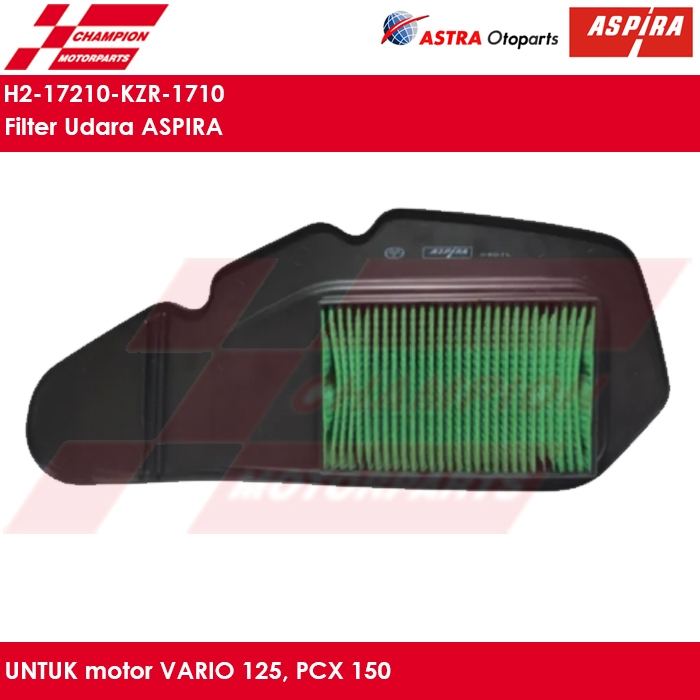 Jual Filter Udara / Saringan Udara KZR ASPIRA UNTUK MOTOR HONDA VARIO ...