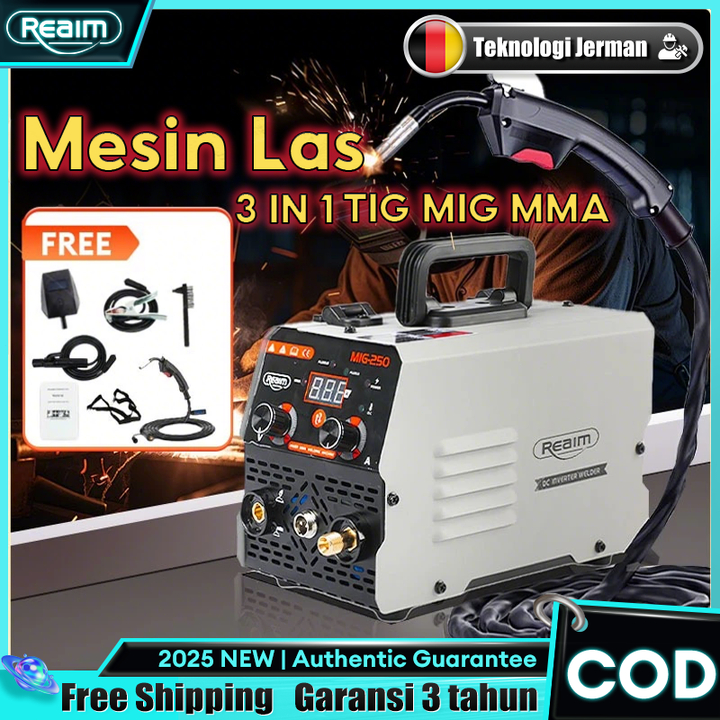 Jual Reaim Mesin Las Inverter Mesin las Mesin trafo las /welding MIG 120A 600 watt Mesin Las ...