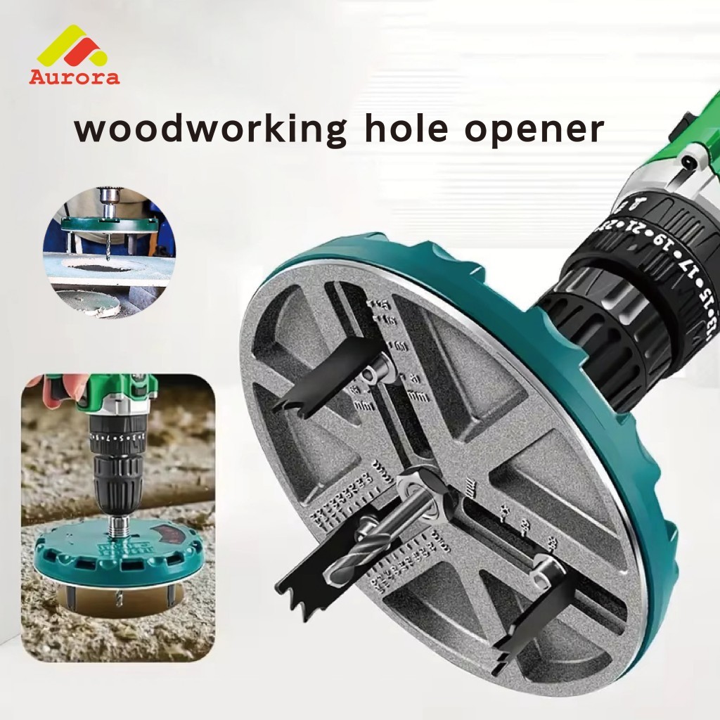 Jual Mata Bor Jangka Hole Cutter Adjustable Circle Hole Saw Cutter ...