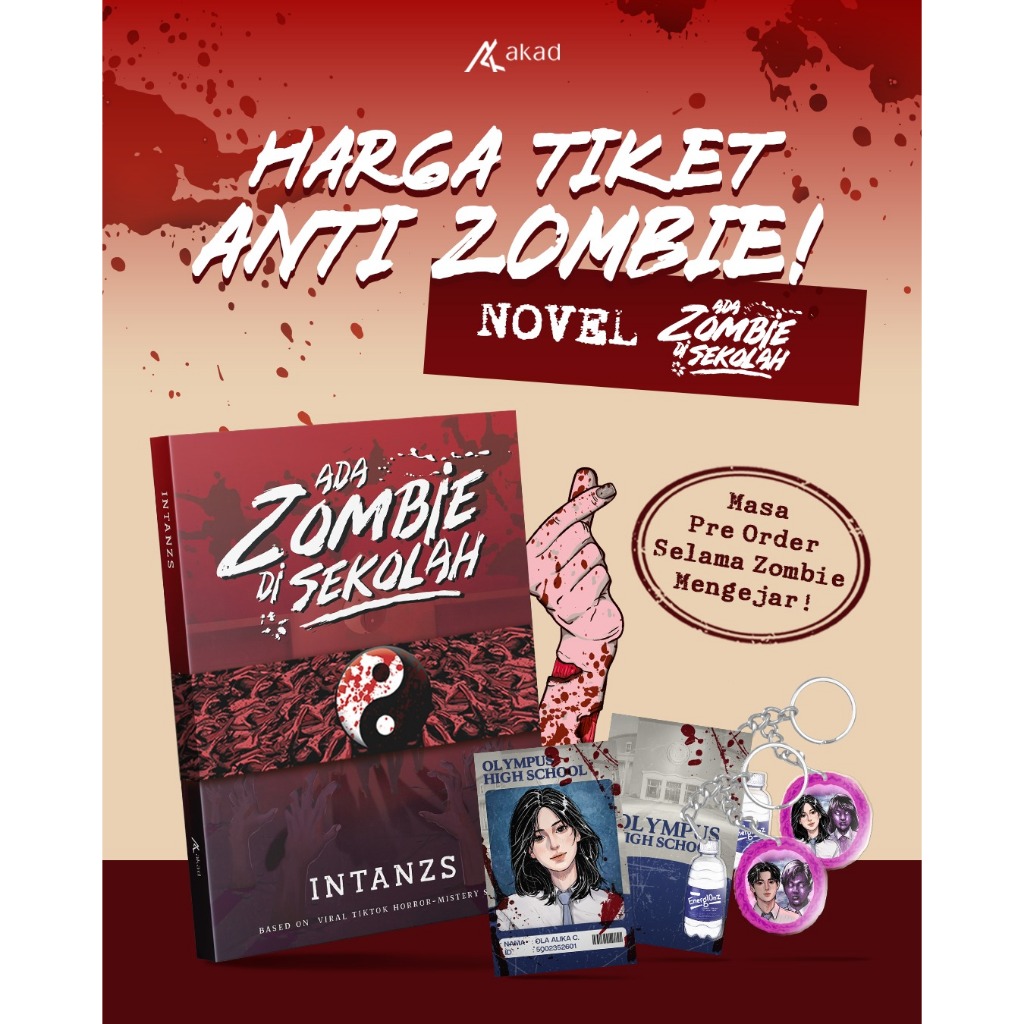 Jual Pre Order Novel - Ada ZOMBIE Di Sekolah (Remark) - Intanzs - AKAD ...