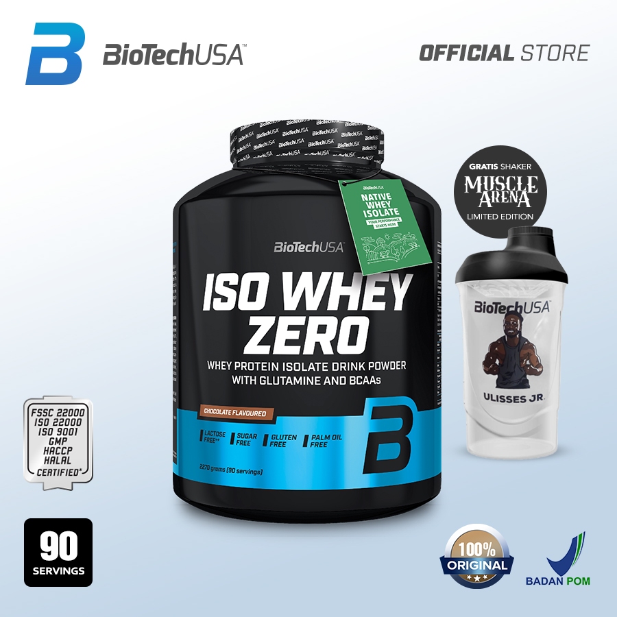 Jual BioTechUSA - Iso Whey Zero Protein 2270 Gram optimum Diet support ...