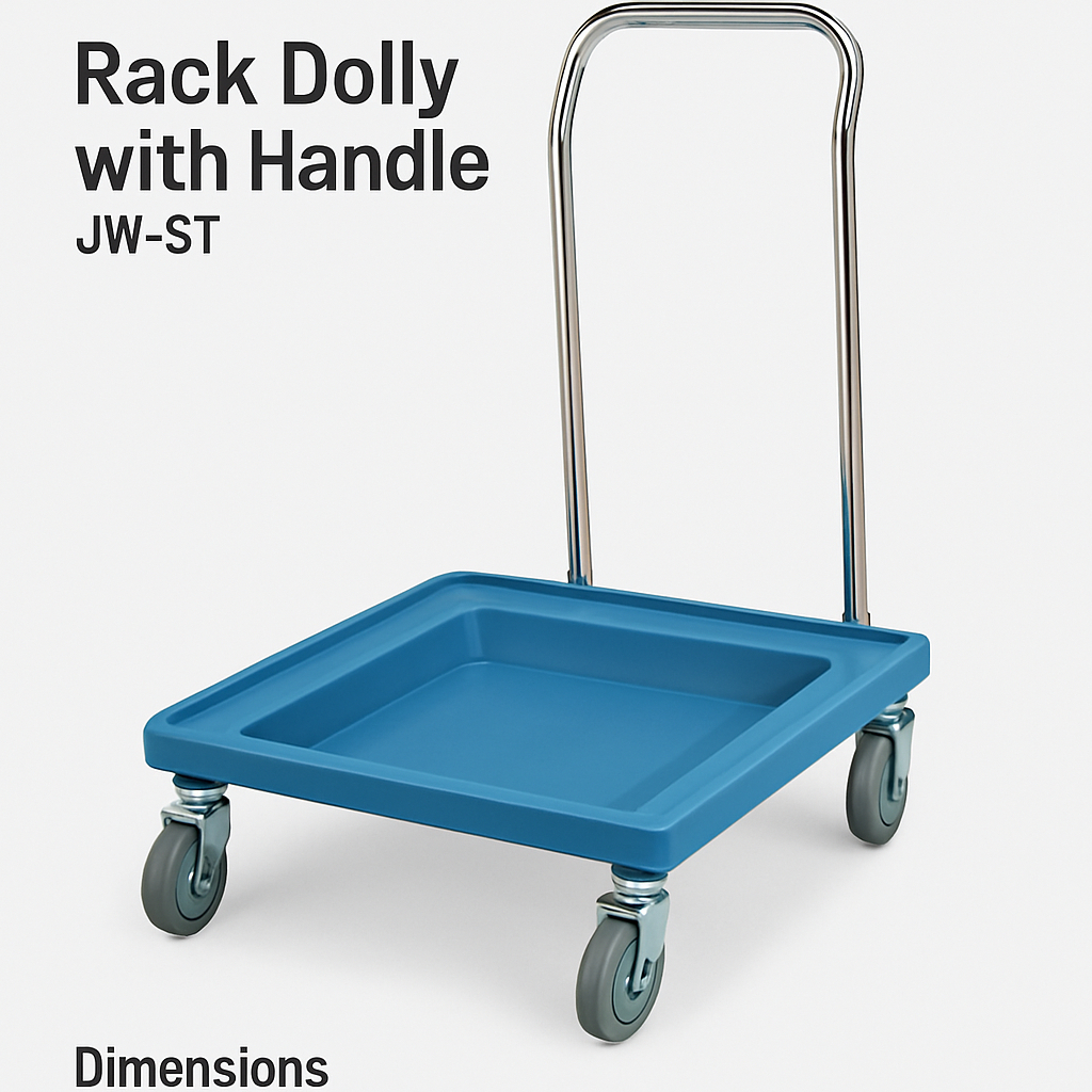 Jual Rack Dolly with Handle Dimensions : 540 x 540 x 785 mm Jiwins JW ...
