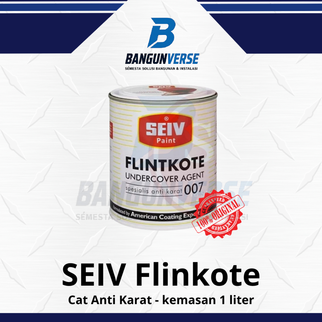 Jual SEIV Flinkote Cat Anti Karat 007 Kemasan 1kg | Shopee Indonesia