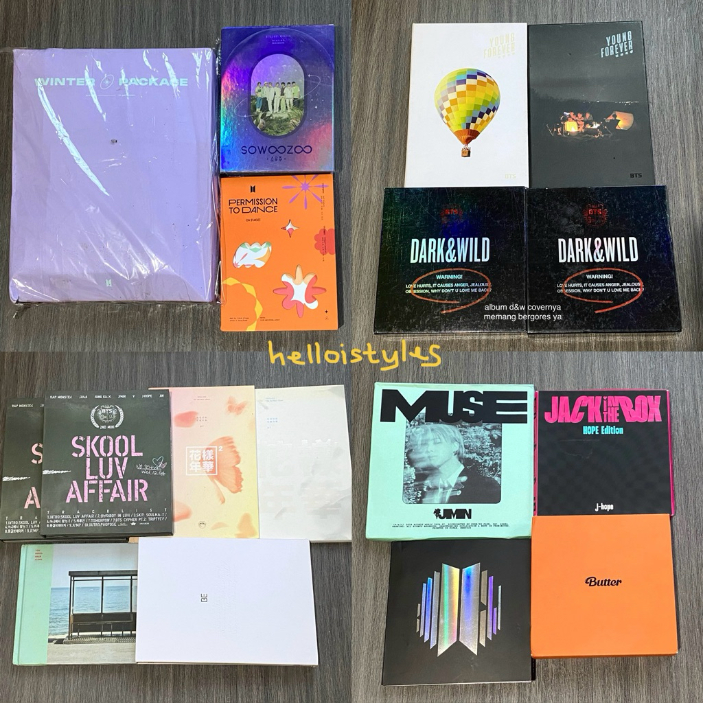 Jual [READY] Album Only BTS Old Album BTS World Dark&Wild YNWA HYYH Pt ...