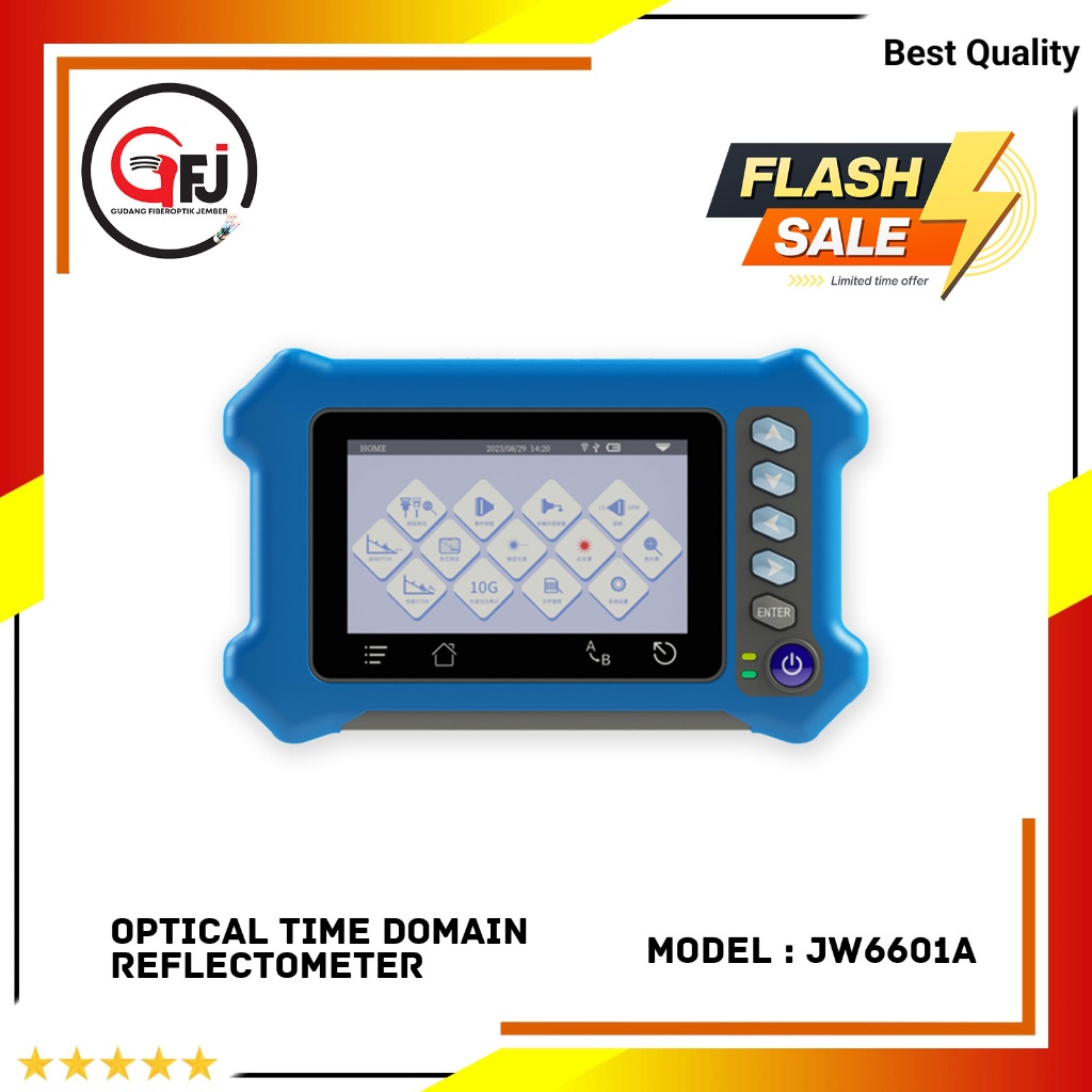 Jual [100% ORIGINAL] OTDR JOINWIT JW6601A 16 IN 1 OPTICAL TIME DOMAIN ...