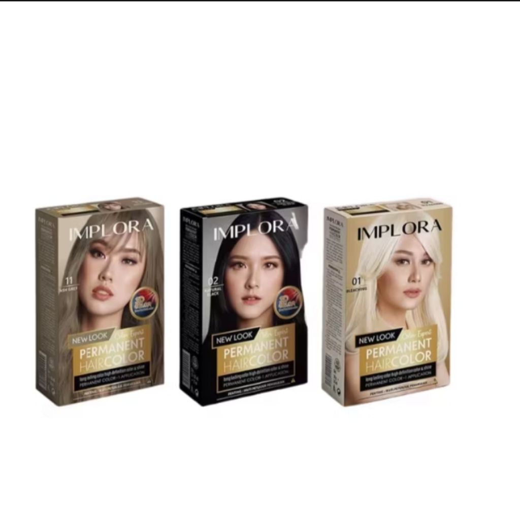 Jual IMPLORA NEW LOOK COLOR EXPERT PERMANENT HAIR COLOR ( SEMIR RAMBUT ...