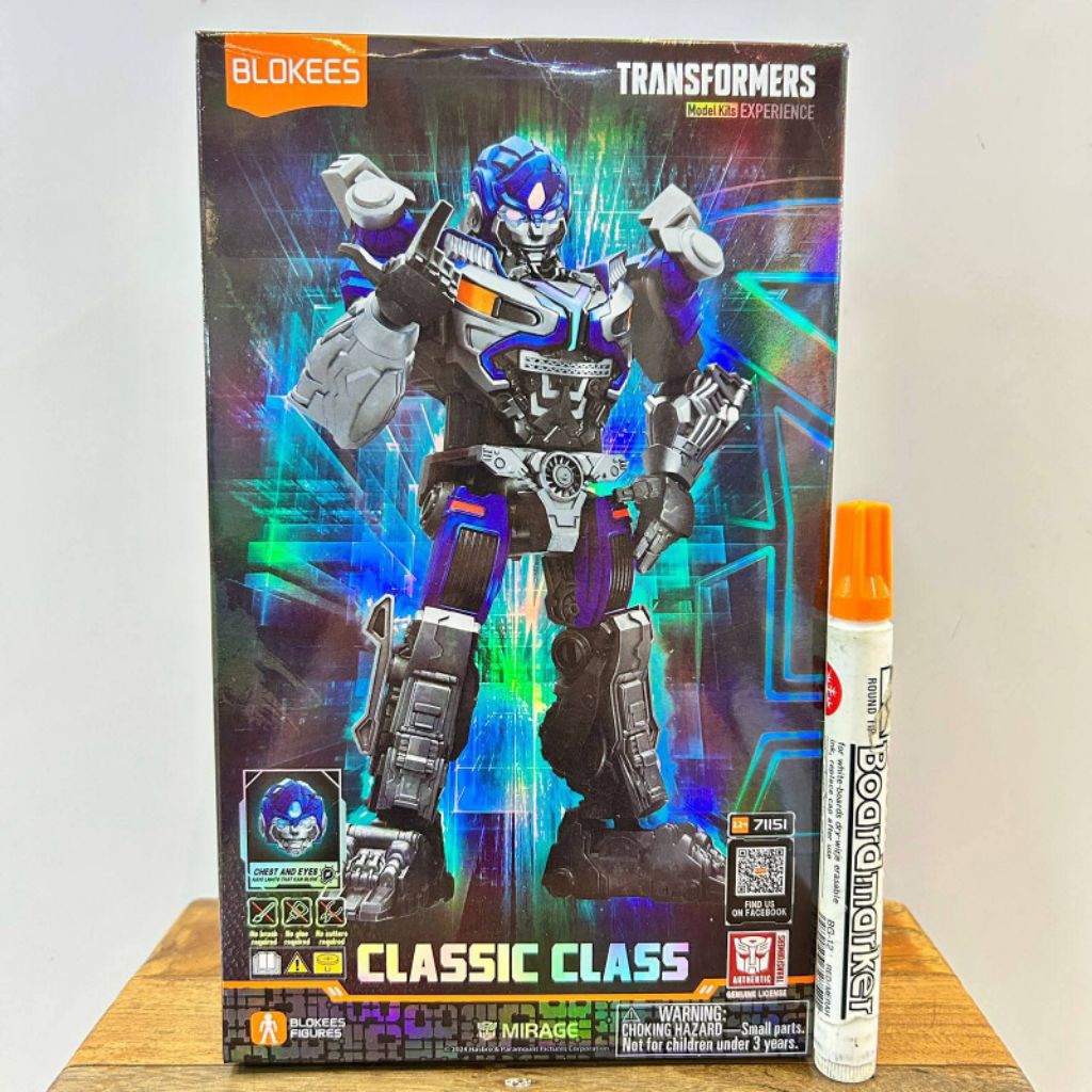 Jual mainan action figure blokees Transformer transformers mirage ...