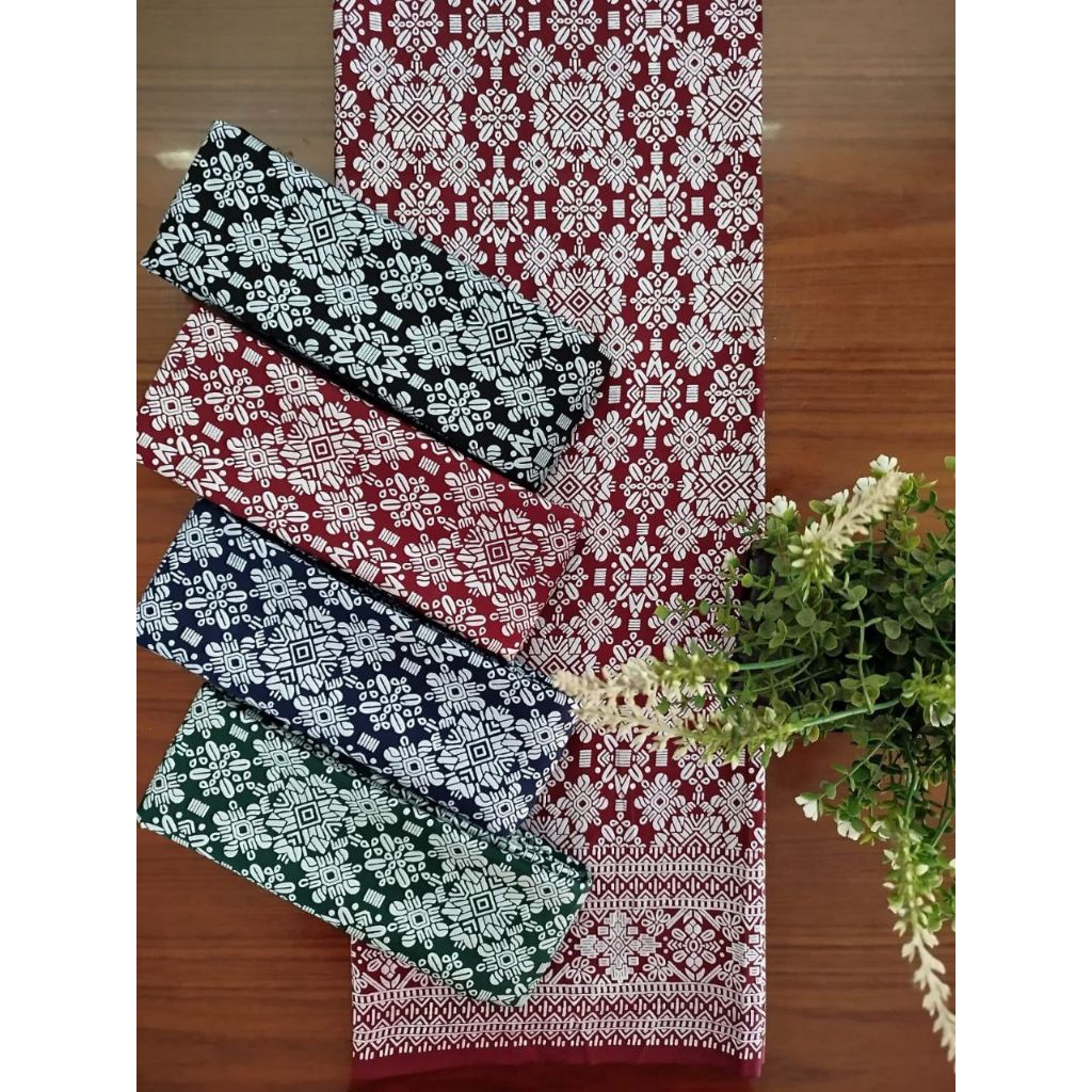 Jual kain batik full prada | Shopee Indonesia