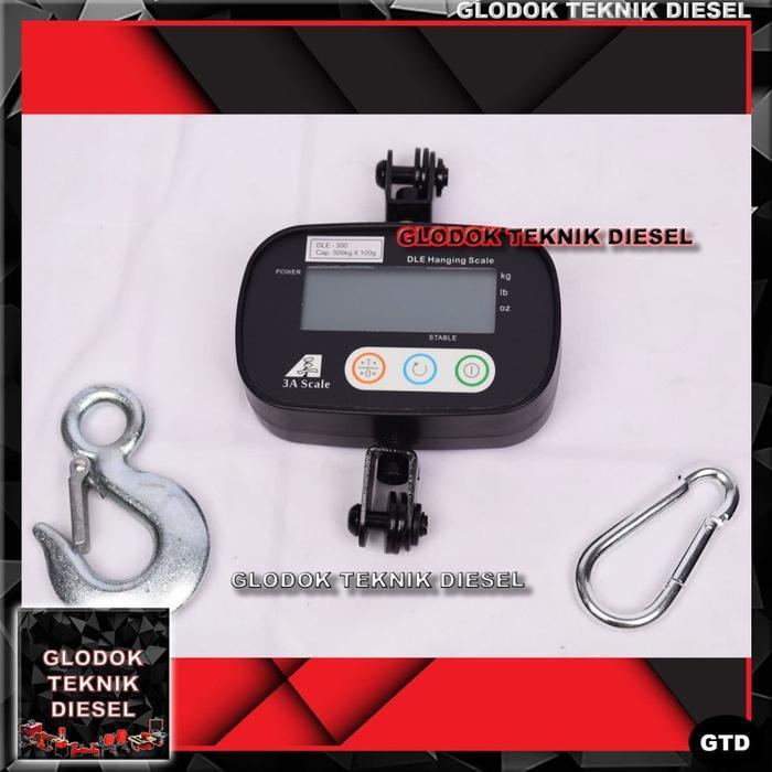 Jual Timbangan Gantung Digital 75 KG DLE 75 Electronic Hanging Scale ...